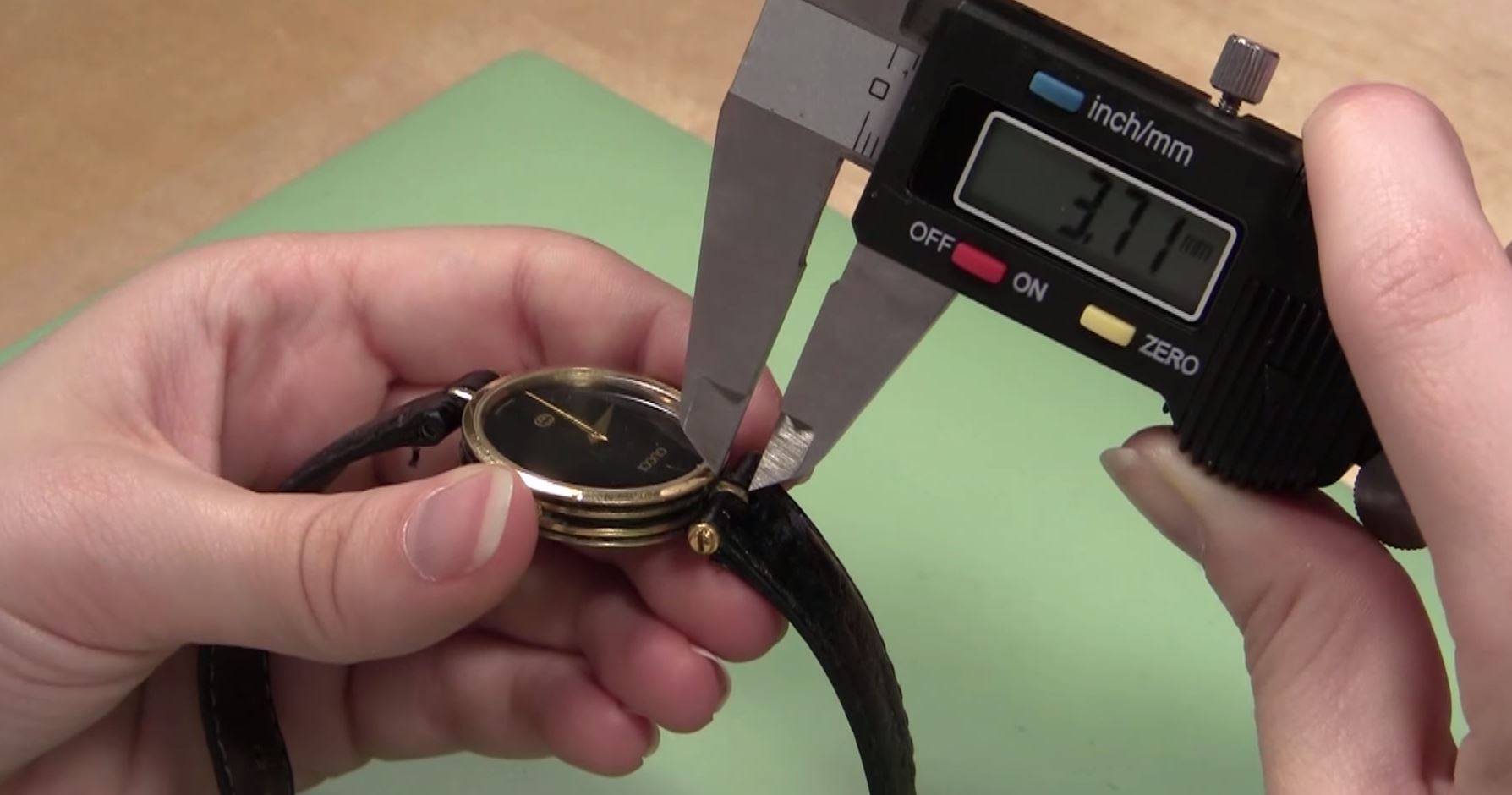 How to Notch a Leather Watch Band for a Gucci Style Watch - Esslinger ...