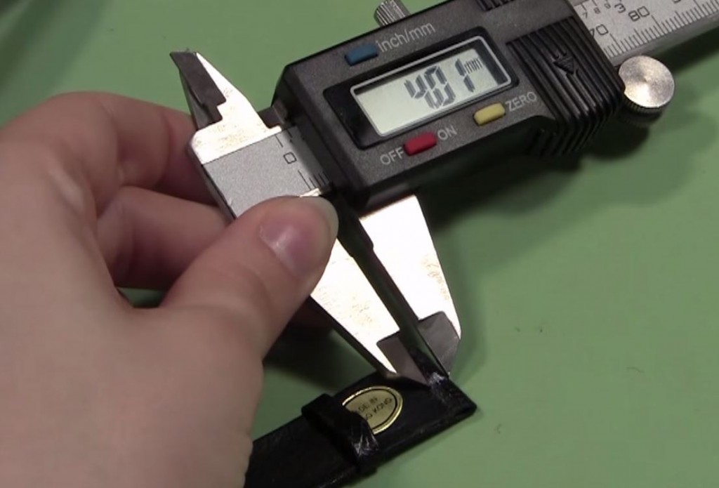 How to Notch a Leather Watch Band for a Gucci Style Watch - Esslinger ...