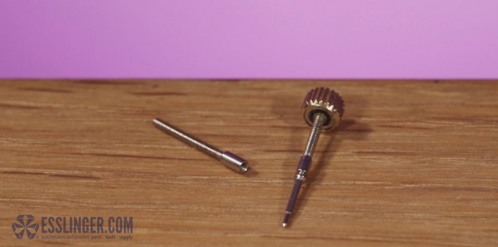 How to Fit a Stem Extender - Esslinger Watchmaker Supplies Blog