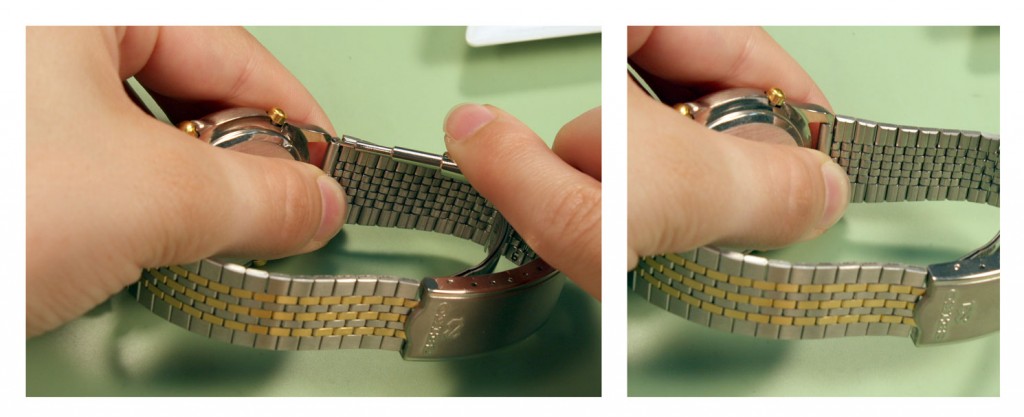 How to Change a Metal Watch Band - Spring Bar style without Holes on ...