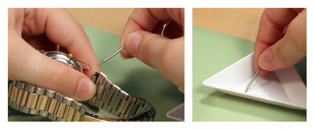 How to Change a Metal Watch Band - Spring Bar style without Holes on ...