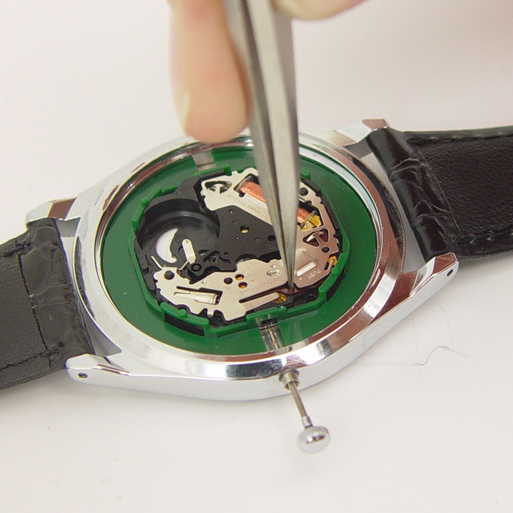 How to Remove a Watch Stem - Push Style Stem Removal - Esslinger ...