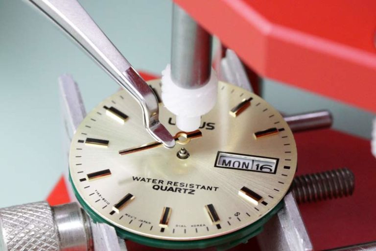 How to Use Horotec 3 Position Watch Hand Press - Esslinger Watchmaker ...